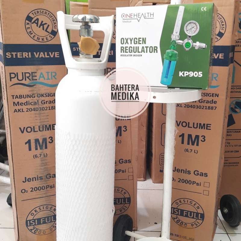 Promo Tabung Oksigen Lengkap/Tabung Oksigen Fullset/Tabung Oksigen Komplit Diskon 17% di Seller ...