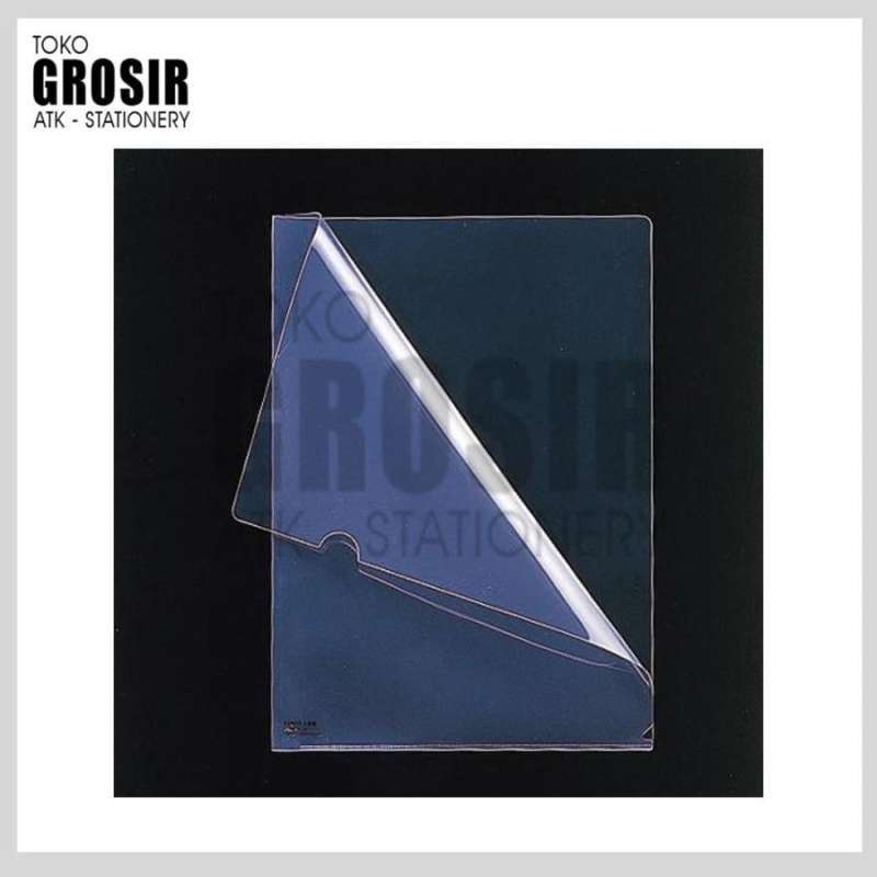 Jual Lihit Lab Map Document Transparant Clear Sleeve A4 / Map L F-78 Di ...