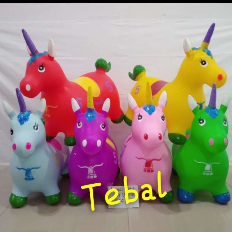 Jual Animal Jumping Musik Lampu A+ Unicorn/kuda Kudaan Anak Di Seller ...
