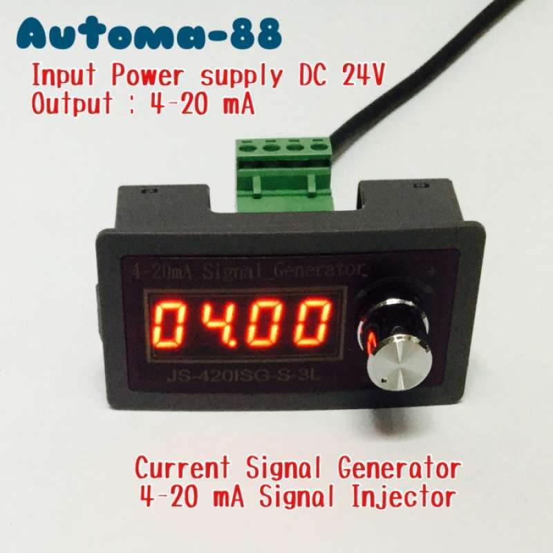 Promo Signal Current 4-20ma Injector Calibrator Source Plc Simulator Analog Diskon 33% Di Seller ...