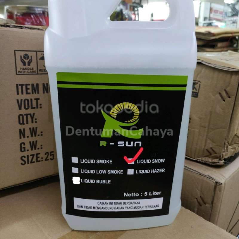 Promo Liquid Snow 5 liter cairan mesin salju 5 liter cairan salju rsun ...