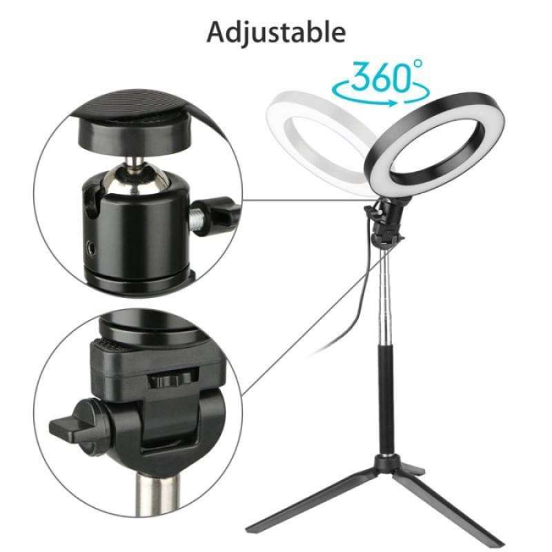 Promo Ringlight 26 Pixmix Paket Dengan Mini Stand Diskon 16% Di Seller Haileyy Shop - Wanasari ...