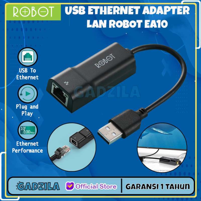 Promo Robot Ea10 Kabel Converter Adapter Usb Ethernet To Lan Rj45 Pc ...