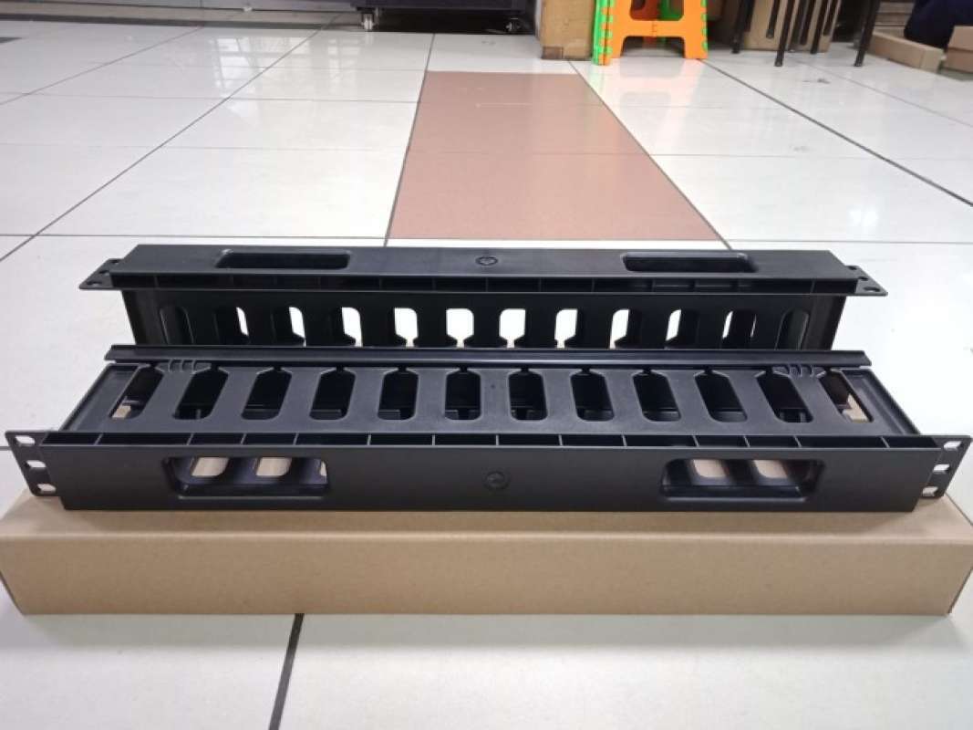 Promo Wire Management Panel / Wiring Cable Management 1u Pvc Diskon 23% ...