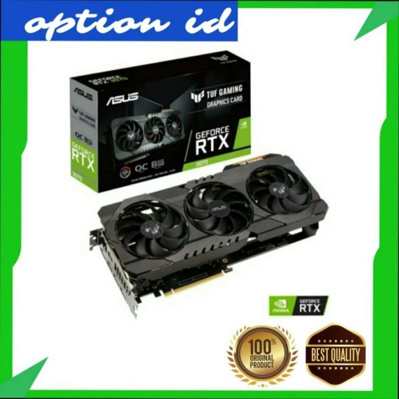 Promo VGA Nvidia ASUS TUF GAMING RTX 3070 OC - RTX3070 8GB GDDR6 Triple ...