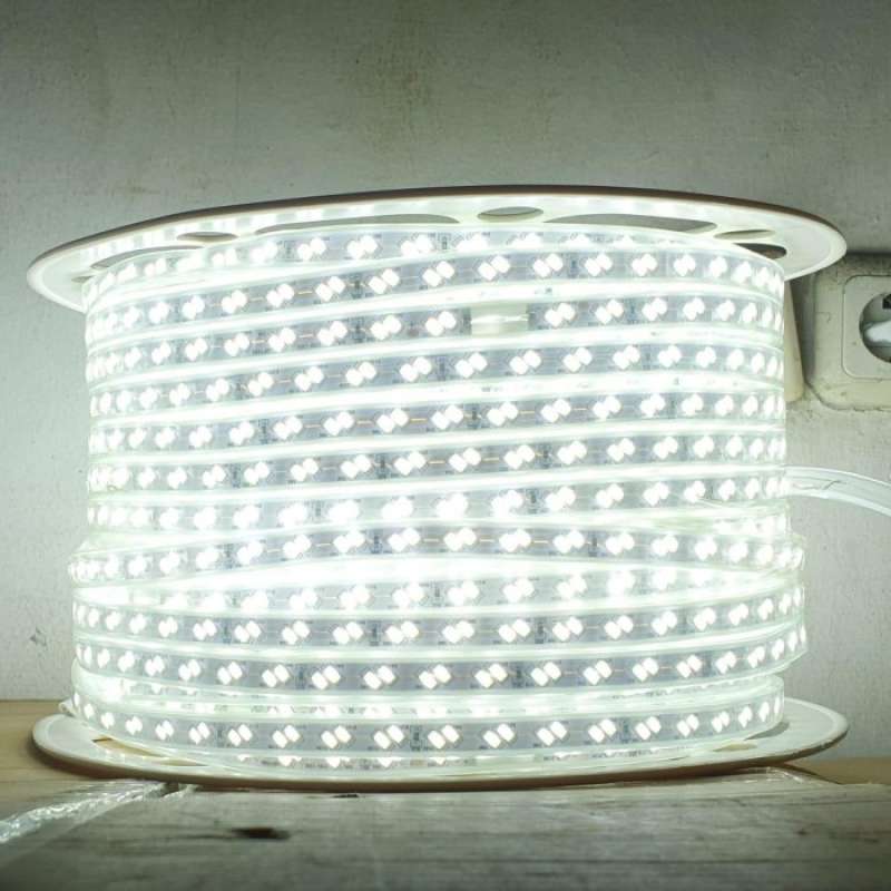 Promo led strip lampu selang kotak 5730 mata double 2baris 120led per ...