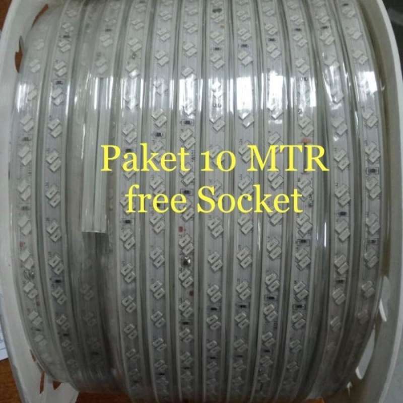 Promo led strip lampu selang kotak 5730 mata double 2baris 120led per ...