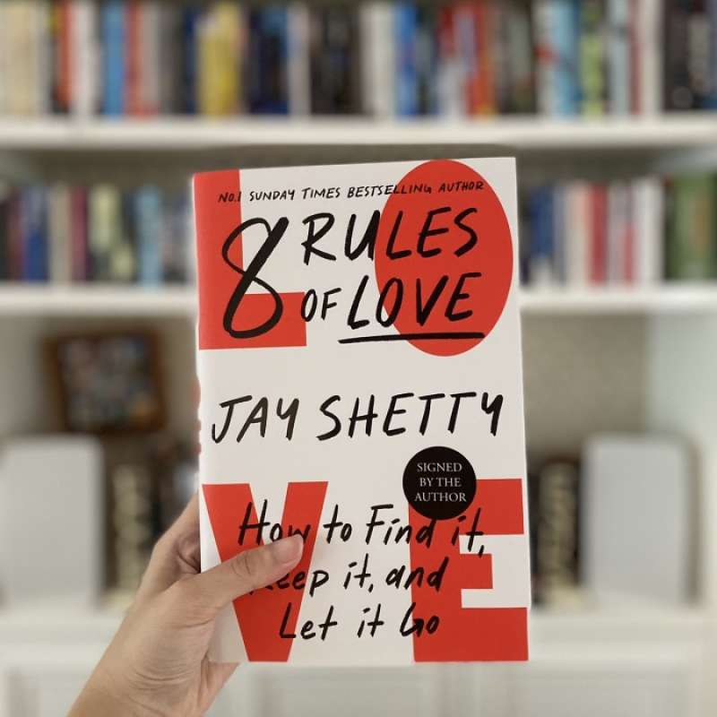 Promo [SIGNED] 8 Rules of Love by Jay Shetty Diskon 23% di Seller Roxie ...
