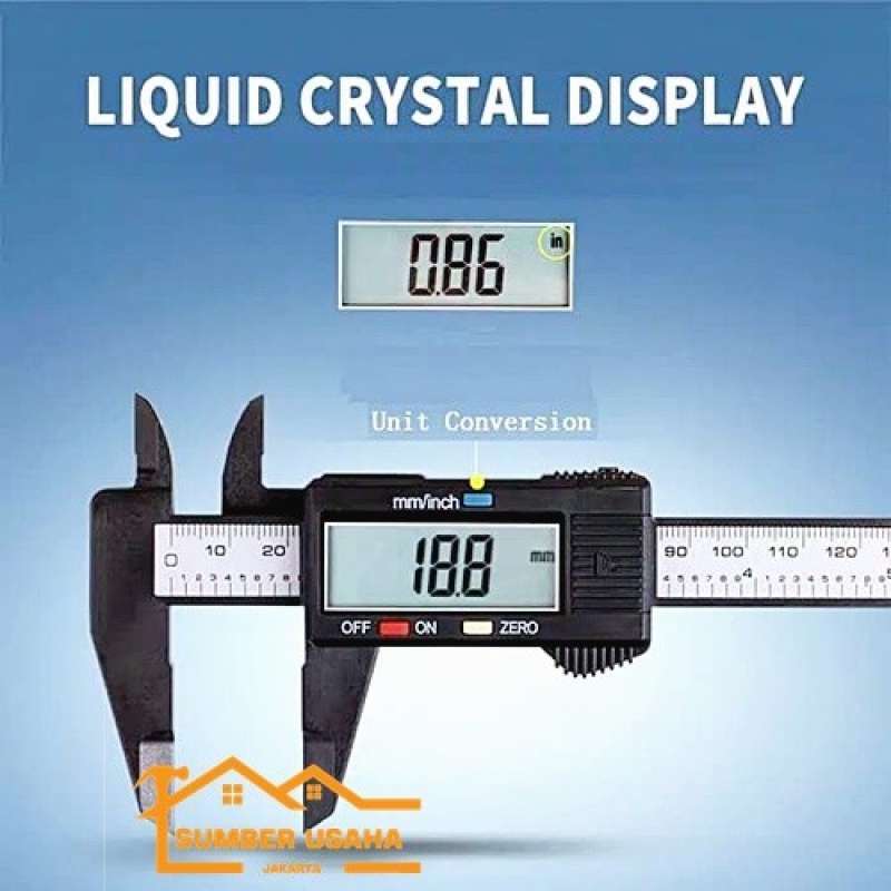 Promo Jangka Sorong Sketmat Sigmat Digital Vernier Caliper Murah Carbon Diskon 23% Di Seller ...