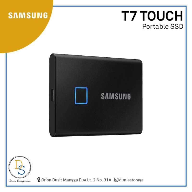 Promo SAMSUNG T7 TOUCH | Portable SSD External Diskon 23% di Seller ...