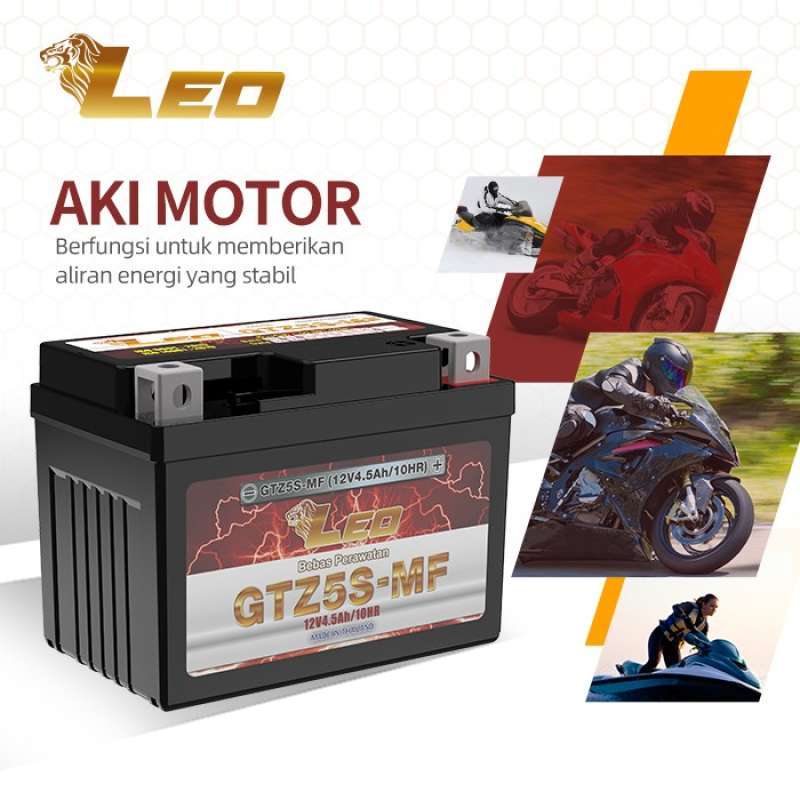 Promo Aki Motor Yamaha Vixion Nva Nvl, Xabre, Byson (4,5 Ah) Gtz5S Mf ...