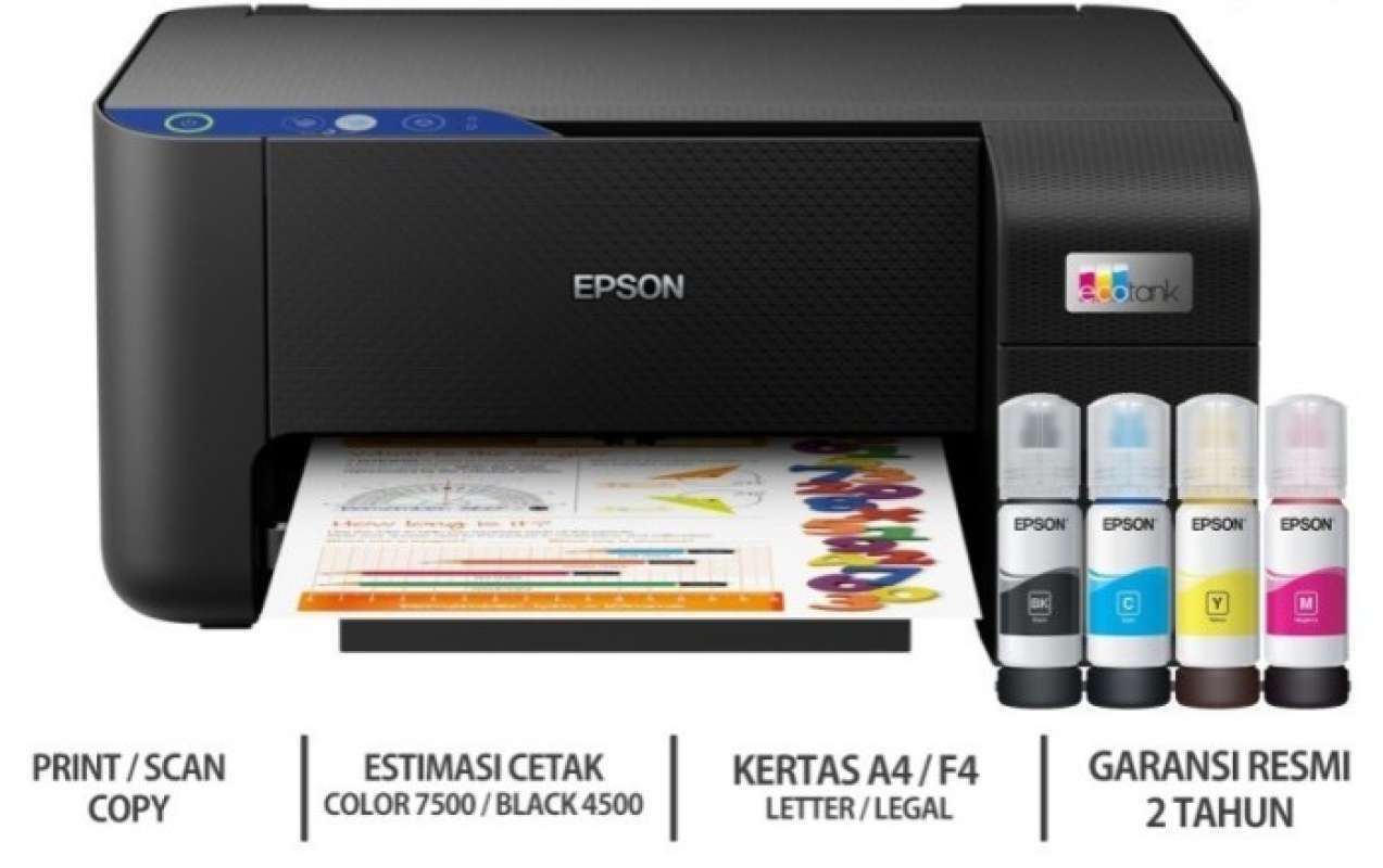 Promo Epson Ecotank L3211 A4 All-In-One Ink Tank Printer Diskon 23% di ...