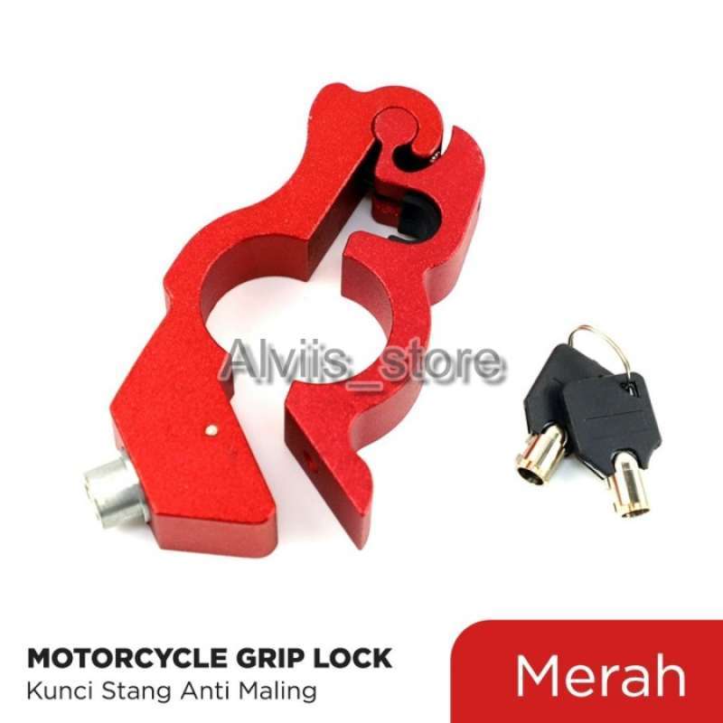 Promo Griplock Kunci Stang Rem Tangan Motor Premium Quality Diskon 23% ...