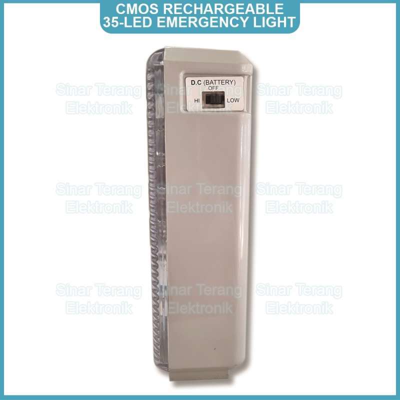 Promo Lampu Cmos Rechargeable 35 Led Emergency Light Hk-35l Diskon 6% ...