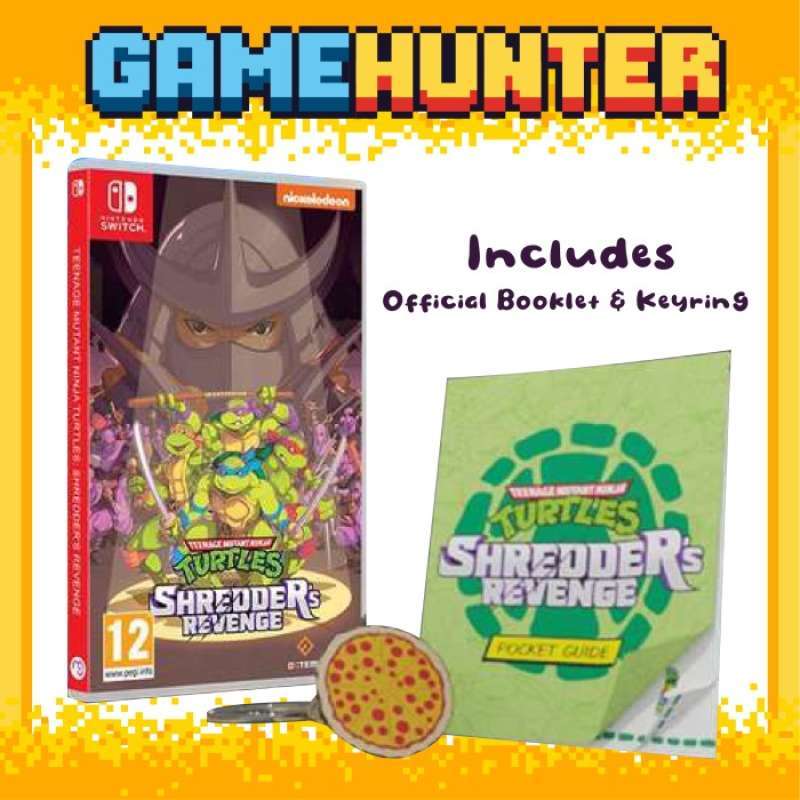 Promo Nintendo Switch Teenage Mutant Ninja Turtles Shredder'S Revenge ...