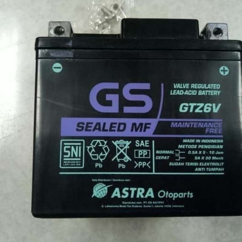Promo Aki Motor Gtz7V Mf Cbr R25 Nmax Xmax Ninja Diskon 17% di Seller ...