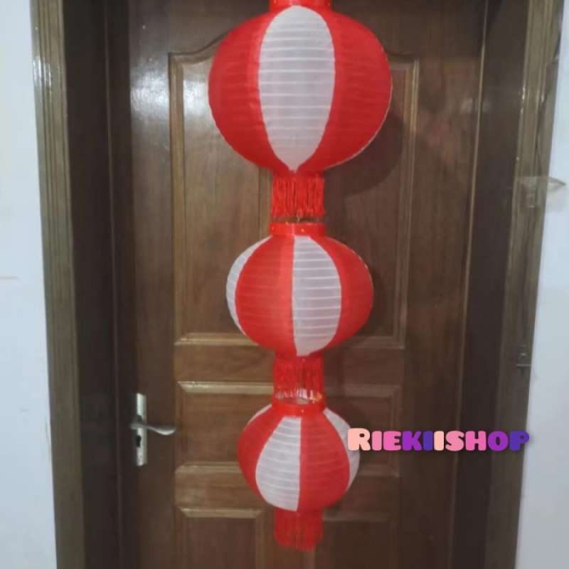 Jual Lampion hiasan dekorasi HUT kemerdekaan RI 17 agustus merah putih ...