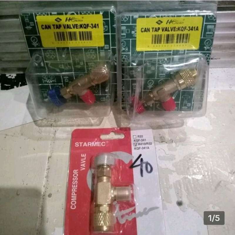 Jual can tap valve nepel adaptor sistem kran putar r32 r410 r22 - Starmec R32 R410 di Seller ...