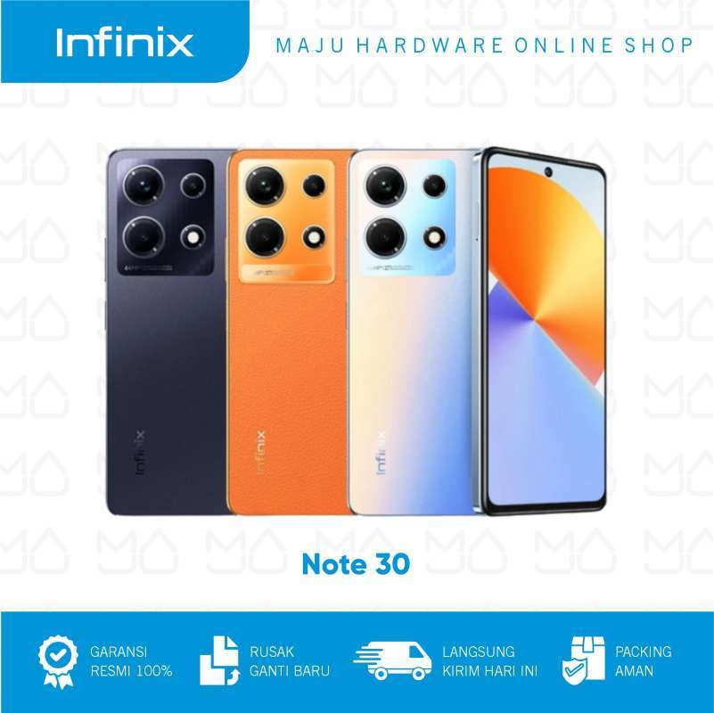 Jual Infinix Note 30 Warna Biru Spesifikasi Original, Murah & Diskon Harga Februari 2024 | Blibli