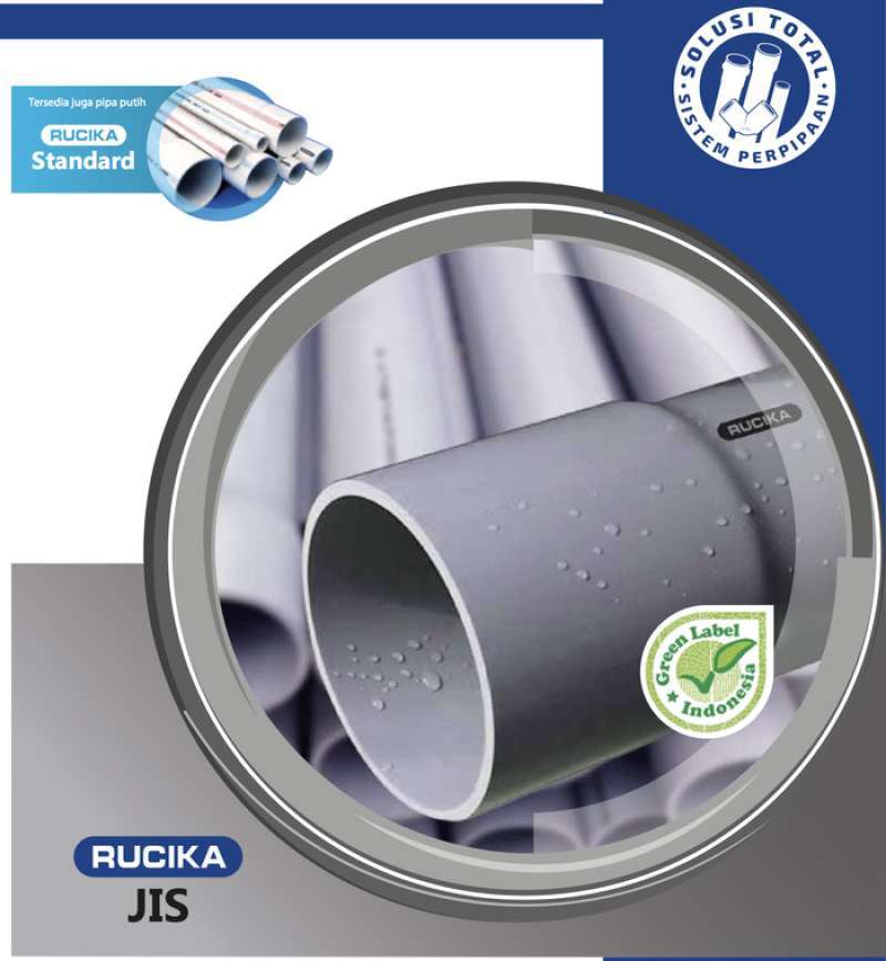 Promo RUCIKA JIS 10 D/ PIPA RUCIKA ABU Diskon 23% di Seller Waroka ...