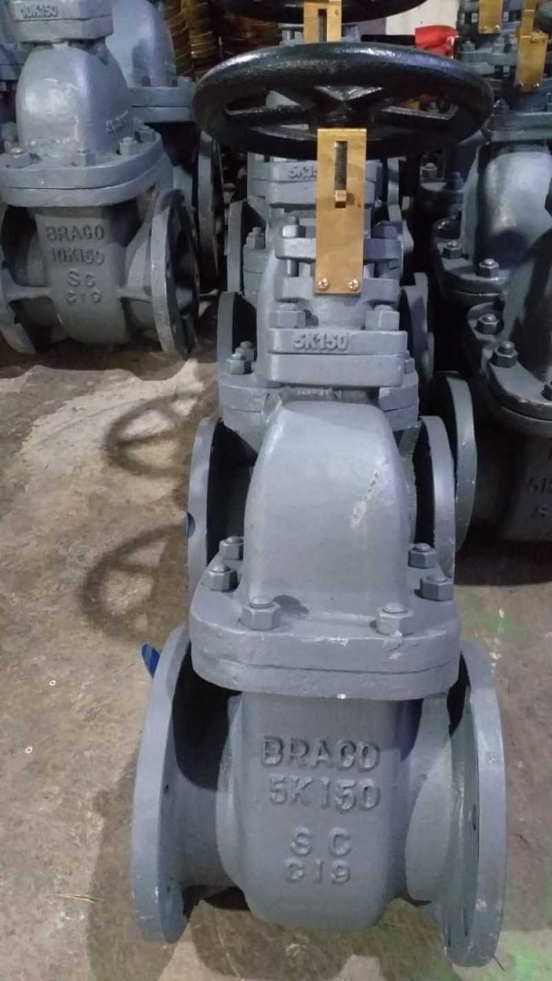 Jual Gate Valve Cast Steel F7363c-jis 5k 80 Size 3 Inch Di Seller ...