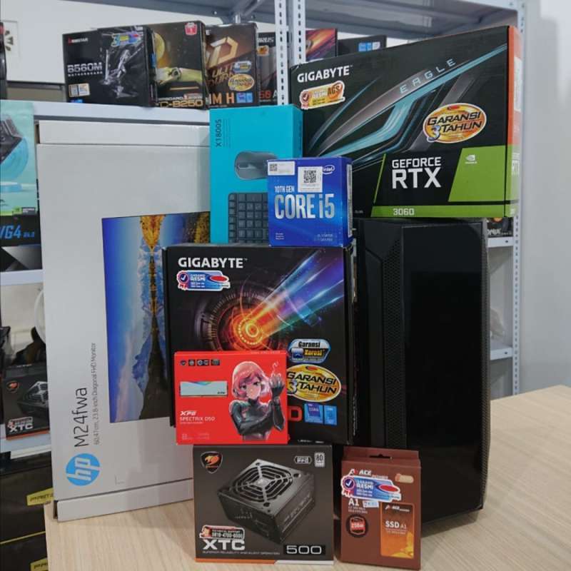 Jual Paket Pc/komputer Rakitan Intel Core I5 10400f Di Seller Barcom ...