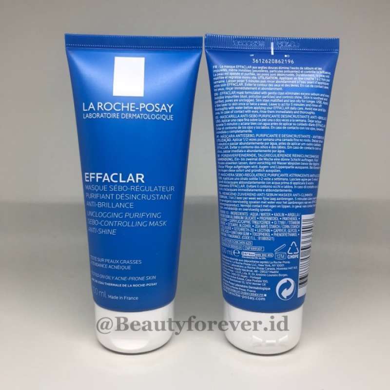 Promo La Roche-Posay Effaclar Masque Sebo 100ml Diskon 20% di Seller BLISALE - Setu, Kota ...