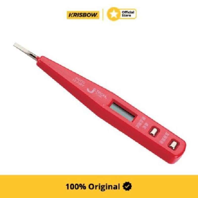 Jual Jetech Voltage Tester Tespen Listrik Digital 250 V Di Seller ...
