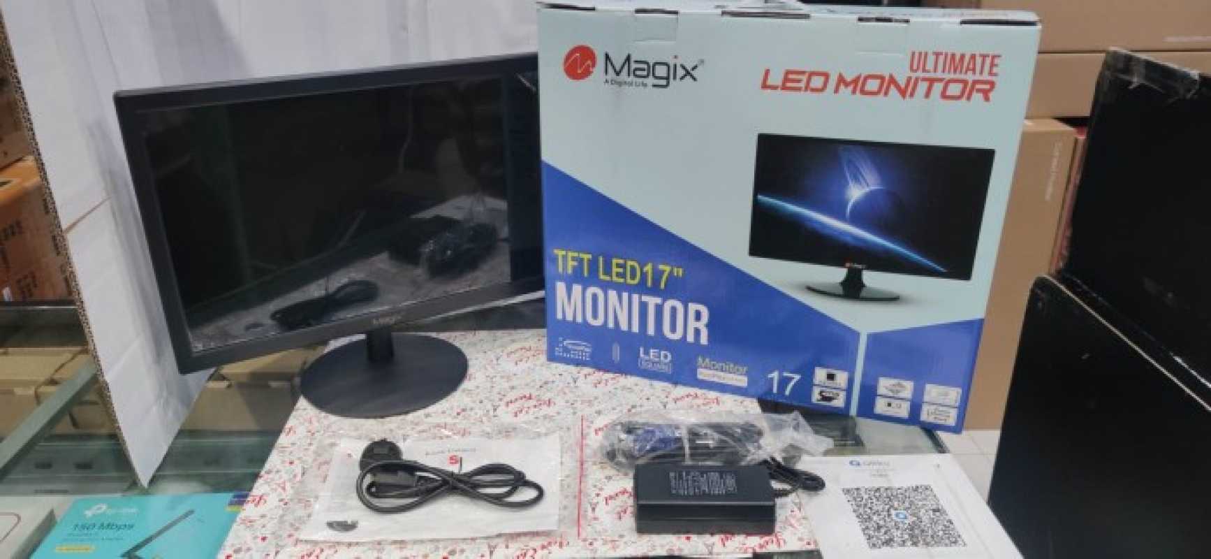 Promo Monitor LED Magix 17 Inch VGA Dan HDMI Diskon 23% di Seller ...