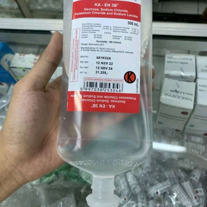 Jual Ka En 3b 500 Ml Infusan Per Pack Ori Di Seller Apotek Balanak - Kayu Manis, Kota Jakarta ...