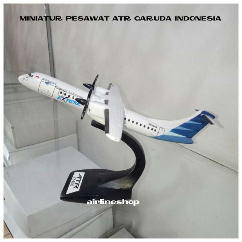 Promo MINIATUR PESAWAT ATR GARUDA INDONESIA Diskon 33% di Seller Toys ...