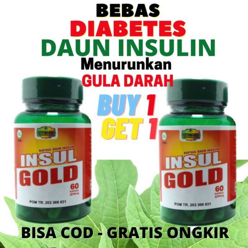 Promo Insul Gold Membantu Menurunkan Kadar Gula Darah Herbal Diabetes