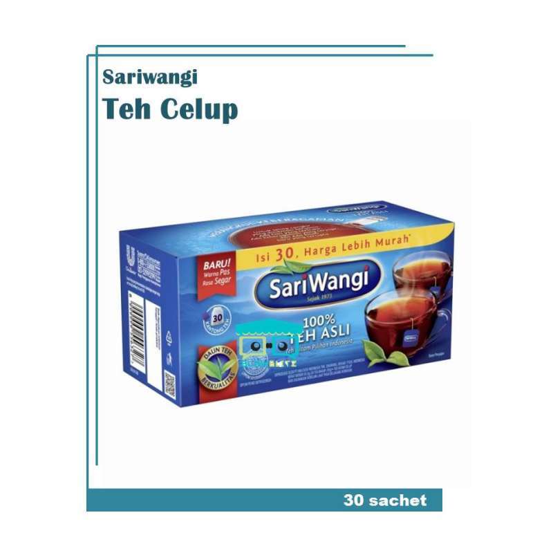 Jual Teh Celup Sariwangi Isi 30 Di Seller All In One Solution - Halim ...
