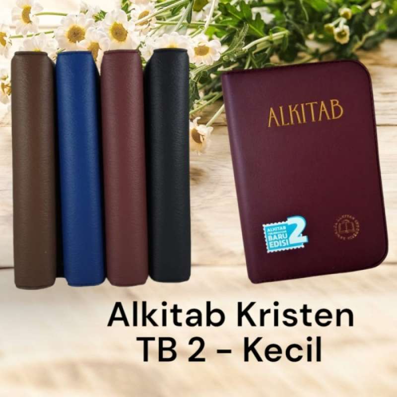 Promo Alkitab Kristen Kecil Cover Sampul Kulit Imitasi. Tb 034 Ti Ns ...