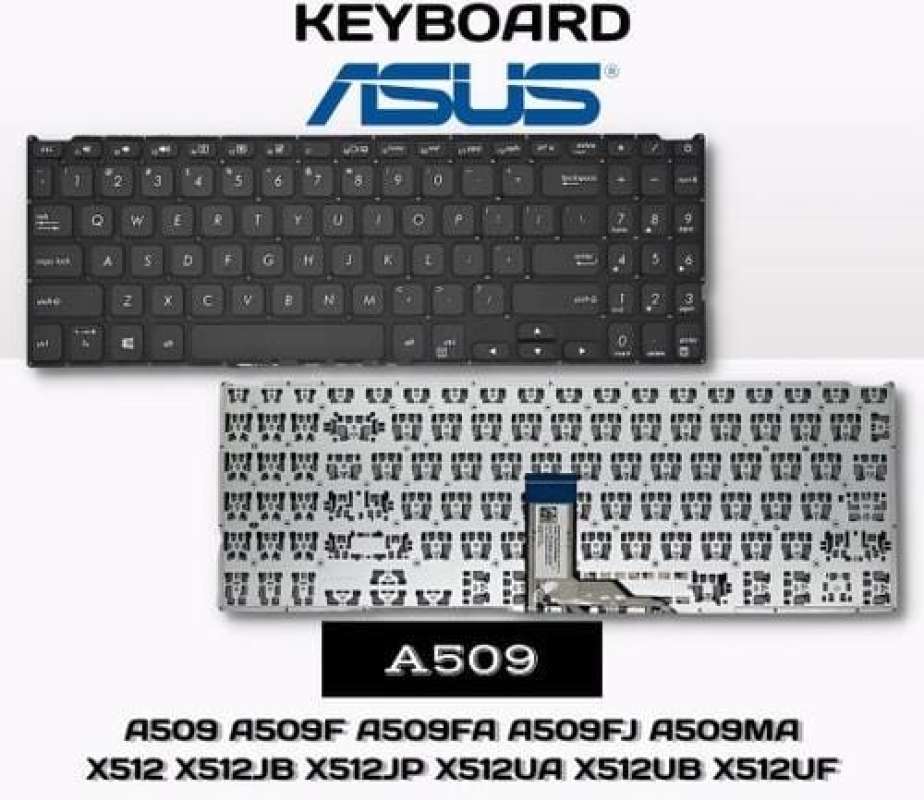 Promo Keyboard Asus Vivobook 15 A509 A509f A509fa A509fj A509ma X509 ...