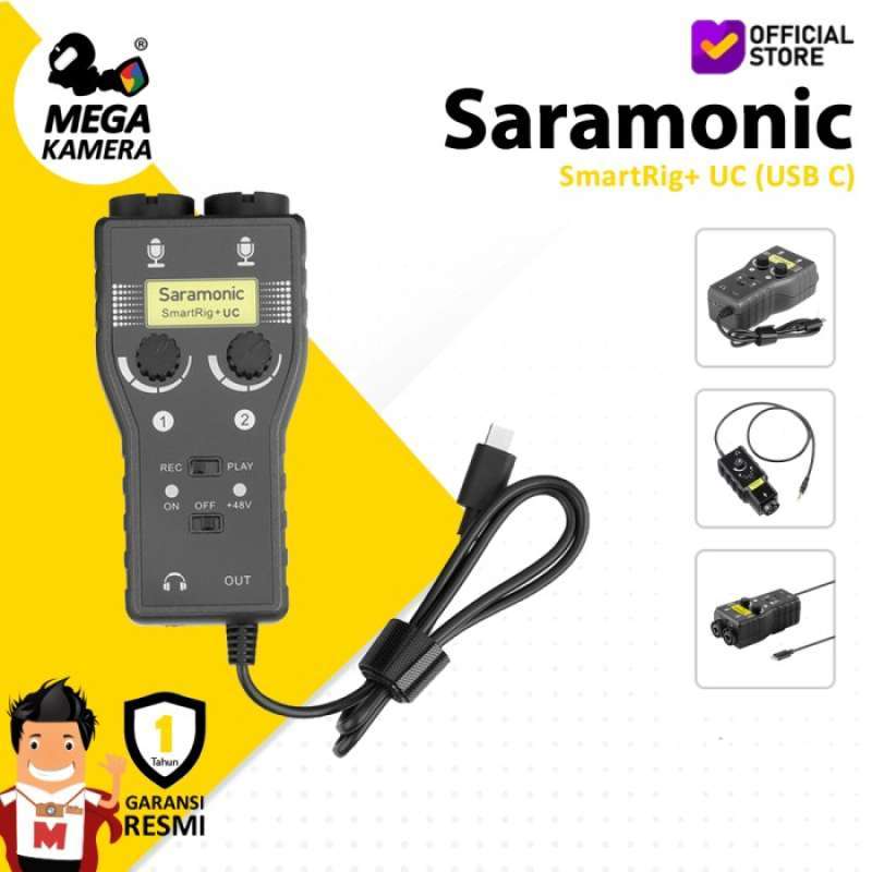Promo Saramonic Smartrig+Uc Two-Channel Audio Interface For Usb Type-C Diskon 23% di Seller ...