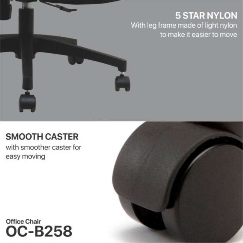 Jual Fantech Kursi Kerja Kantor Ocb258 / Oc-b258 Premium Office Chair ...