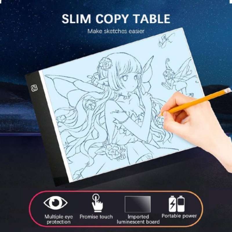 Promo Graphics LED Drawing Board A3 Size with Three-Level Dimming ...