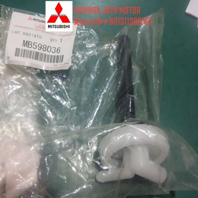 Jual cap tutup tabung cadangan air radiator Pajero bensin v6 3000cc v43 ...