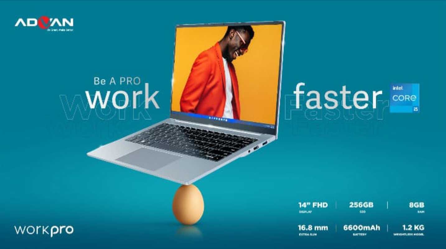 Jual Laptop Advan Workpro Original Murah - Harga Diskon Agustus 2024 ...