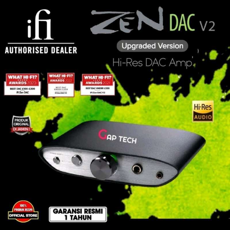 Jual Ifi Zen Dac V2 Hi-res Dac Amplifier With 4.4mm Balanced Output Di Seller Gap Tech Official ...