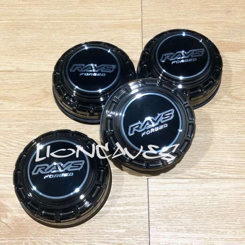 Promo Original Rays Center Cap for TE37 Ultra Large PCD 6x139.7 Black ...