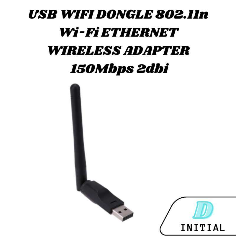 Jual USB WIFI DONGLE 802.11n Wi-Fi ETHERNET WIRELESS ADAPTER 150Mbps 2dbi di Seller Initial-D ...