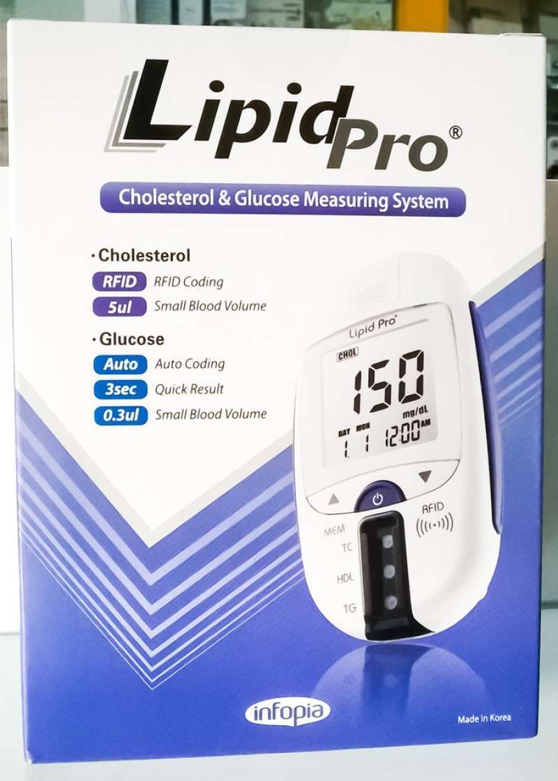 Jual Alat Cek Kolesterol Lipid Pro Total Hdl Ldl Trigliserida Lipidpro ...