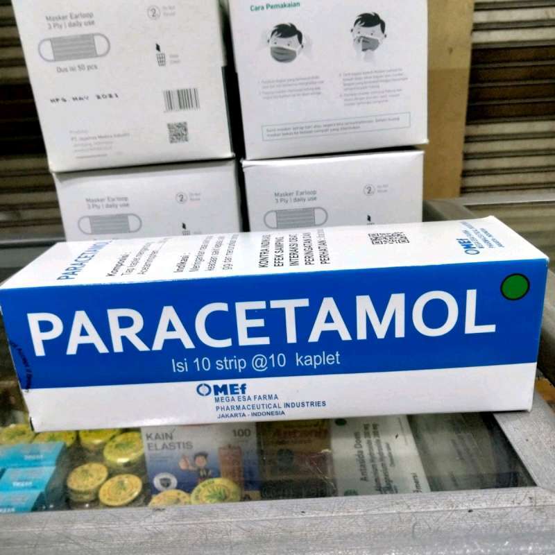 Jual original Paracetamol 500mg / box di Seller TokoHfFarma - Pisangan ...