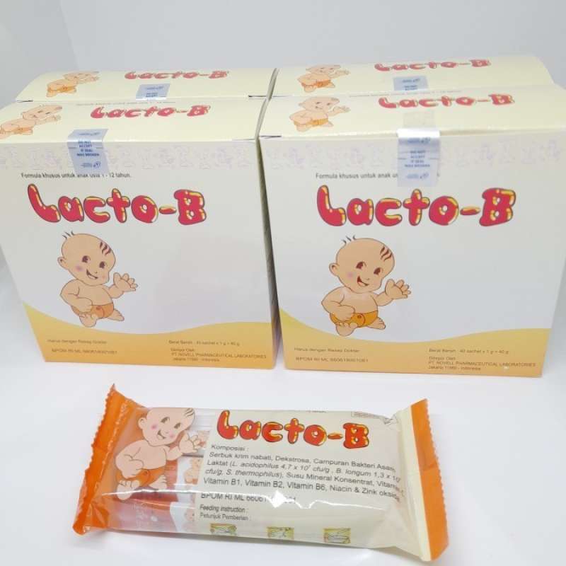 Jual Lacto B Sachet Box Isi 40 Pcs 2024 Ed 2024 Lacto B Di Seller Zami ...