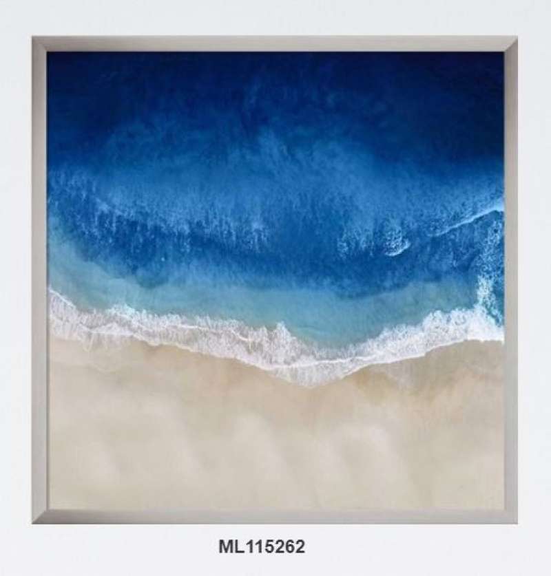 Promo Wall Art Lukisan Abstrak/hiasan Dinding Vacation Series - Ocean ...