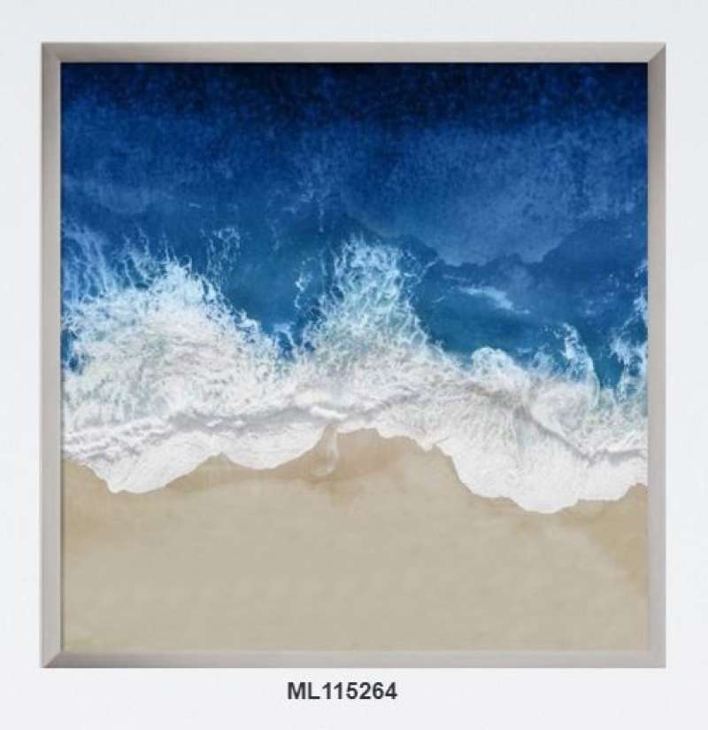 Promo Wall Art Lukisan Abstrak/hiasan Dinding Vacation Series - Ocean ...