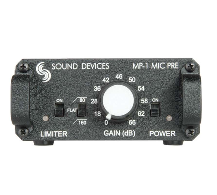 Promo Sound Devices Mp1 - Single Channel Portable Microphone ...
