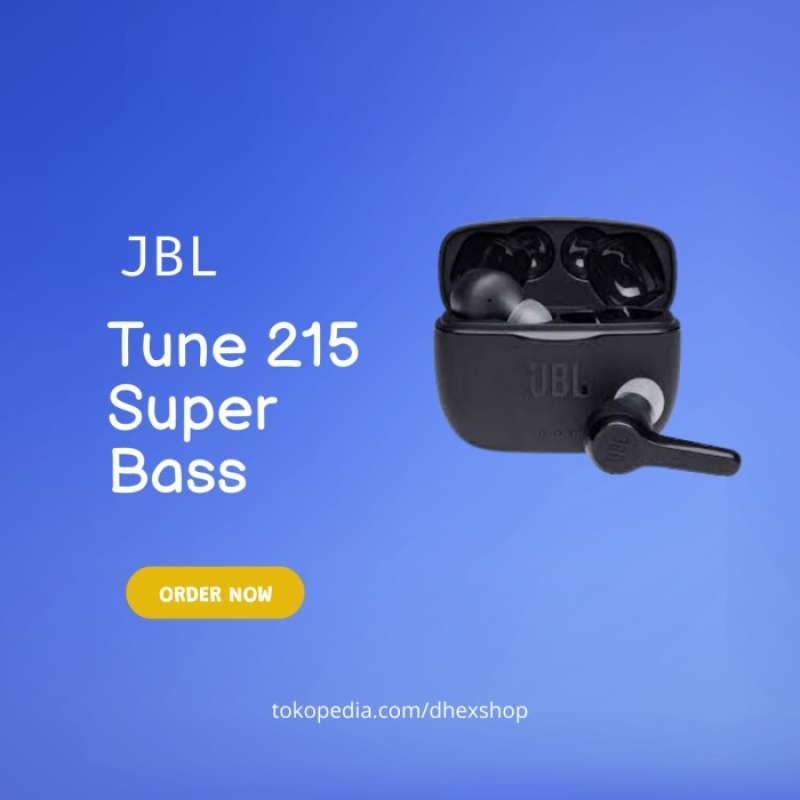 Jual Jbl Tune 215 Headset Bluetooth Wirelles Earphone Tws Superbass di ...